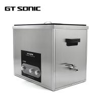China 800w Heating Power Industrial Ultrasonic Cleaner 36L Sonicator Grime Cleaning Degrease for sale