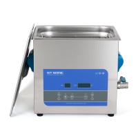 China Stainless Steel Ultrasonic Vegetables Cleaner 200w Sonic Cavitation Machine With Knobs for sale