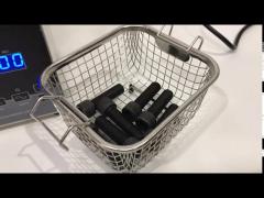Jelweryのための40kHz 50W 2Lのコンパクトの超音波洗剤の調節可能な力
