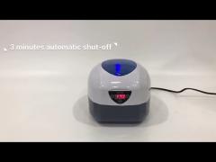 CD VCDディスクのための750ML家の超音波洗剤の透明なふた