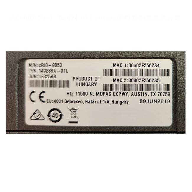 NI-cRIO-9053 CompactRIO Controller rear ports