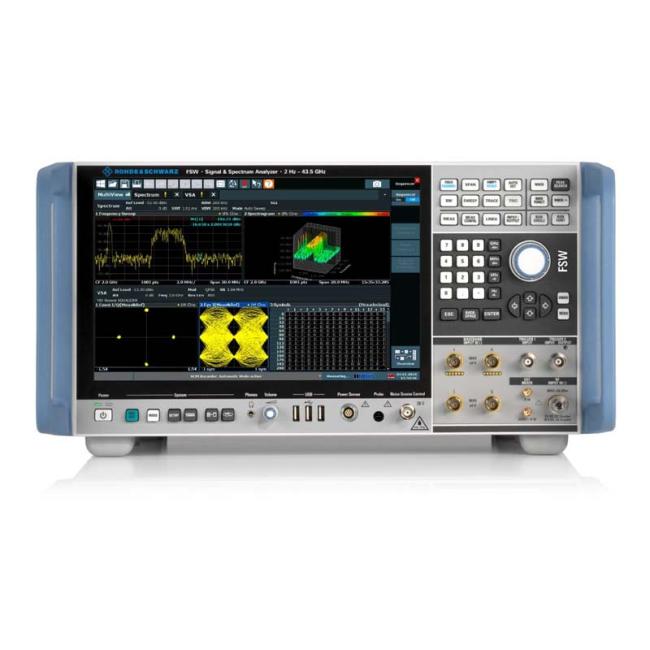 RS FSW Spectrum Analyzer front view