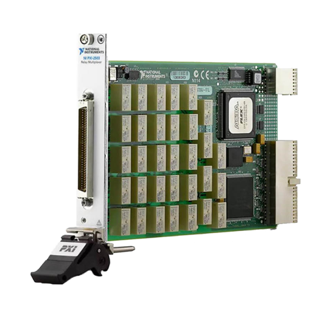 NI PXI 5105 Oscilloscope side view