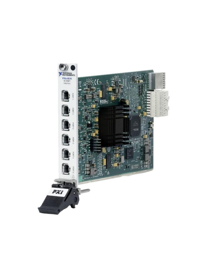 PXIe 8510 interface module front view