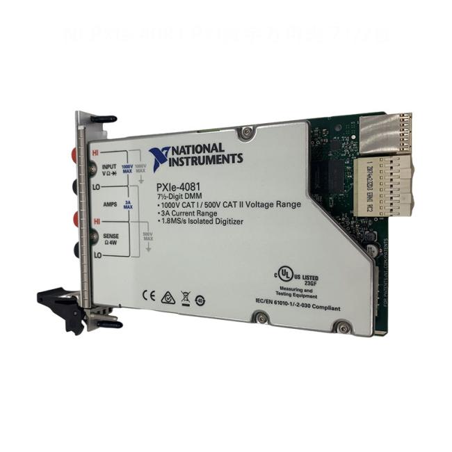 NI-PXIe-4081 Digital Multimeter display close-up
