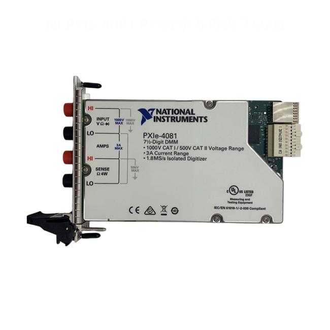 NI-PXIe-4081 Digital Multimeter connection ports