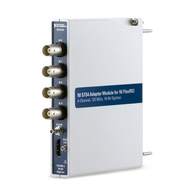 Front view of National Instruments 5734 Digitizer Adapter Module