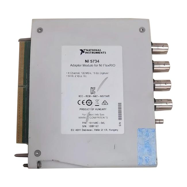 Top view of National Instruments 5734 Digitizer Adapter Module