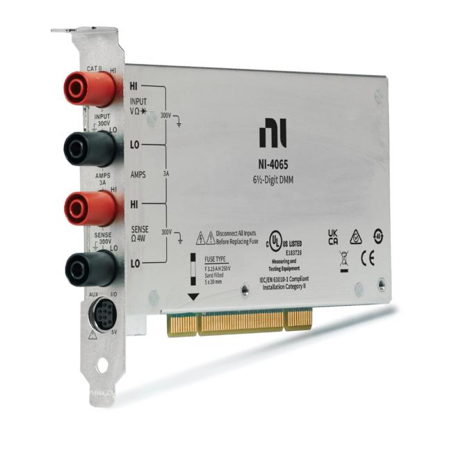 National Instruments PCI-4065 Digital Multimeter front view