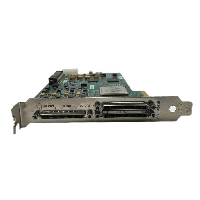 Connector view of National Instruments PCIe-7841 Multifunction Reconfigurable I/O Device