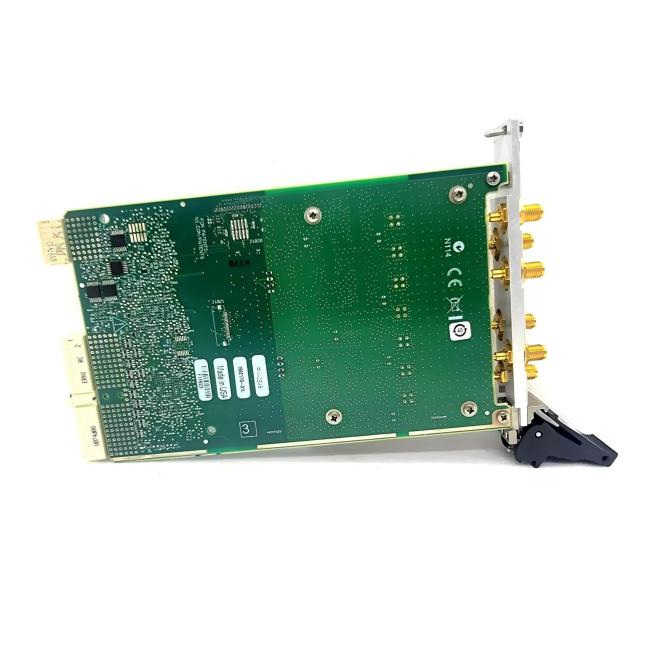Side view of National Instruments PXI-2549 PXI RF Relay Module
