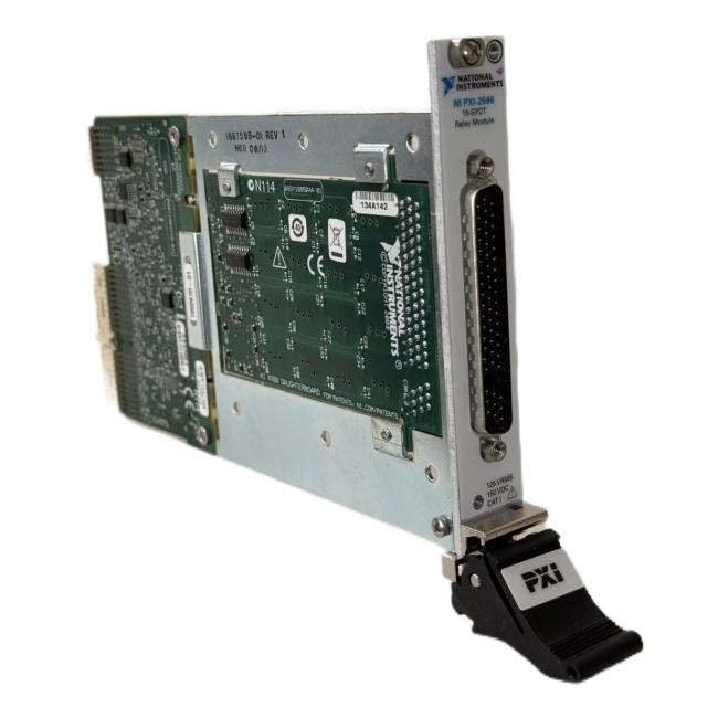 National Instruments PXI-2566 Relay Module installed in chassis