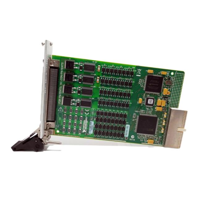 Side view of National Instruments PXI-6514 PXI Digital I/O Module