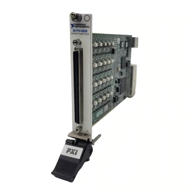 Side view of National Instruments PXI-6529 PXI Digital I/O Module