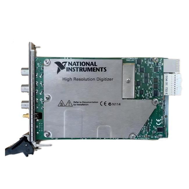 Front view of National Instruments PXIe-5122 High-Speed Digitizer