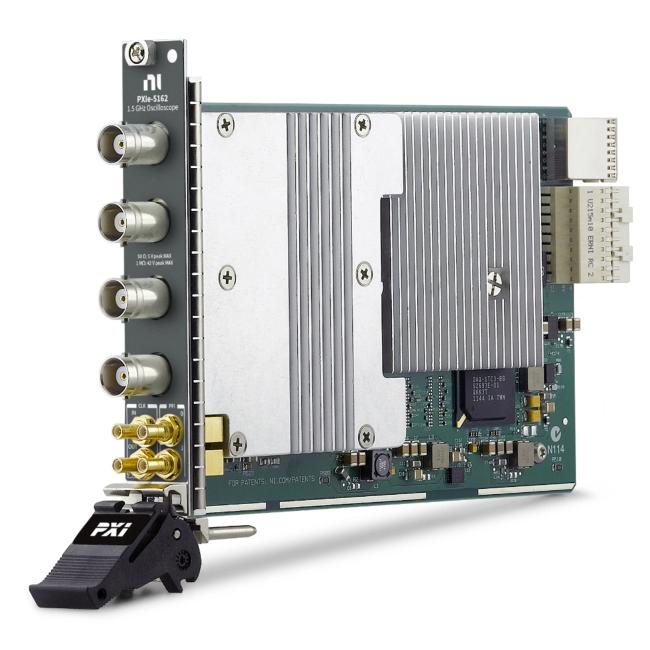 National Instruments PXIe-5162 Oscilloscope/Digitizer side view
