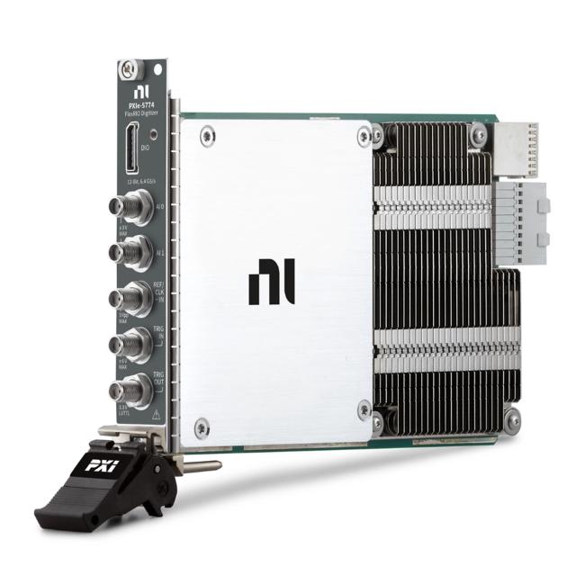 National Instruments PXIe-5774 PXI FlexRIO Digitizer front view