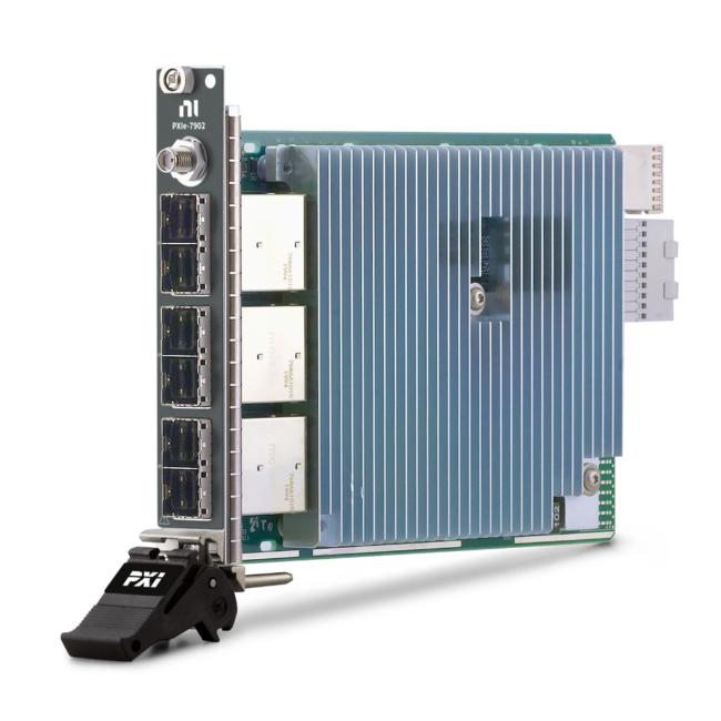 Front view of National Instruments PXIe-7902 PXI High-Speed Serial Instrument