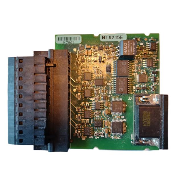 Side view of National Instruments SbRIO-9215 C Series Voltage Input Module showing module dimensions