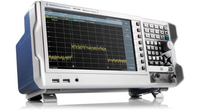 Rohde & Schwarz FPC1000 FPC1500 Spectrum Analyzer side view