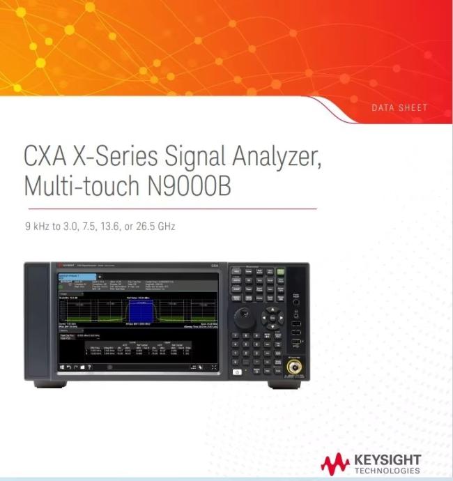 N9030B Signal Analyzer front view