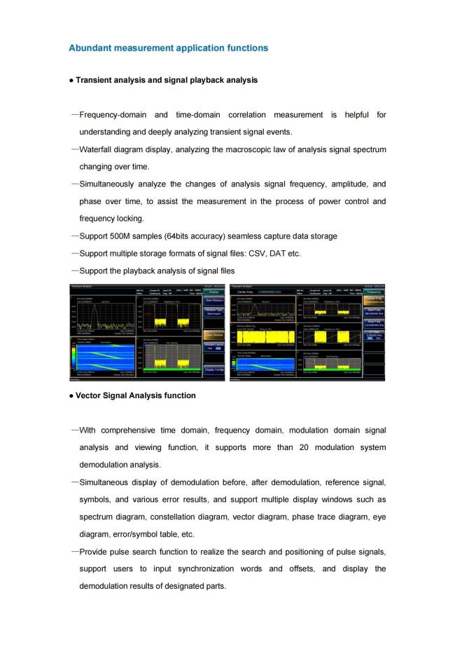 Ceyear 4051E Spectrum Analyzer rear panel