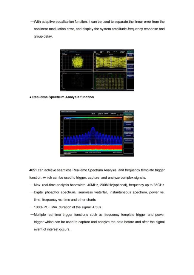 Ceyear 4051E Spectrum Analyzer close-up view
