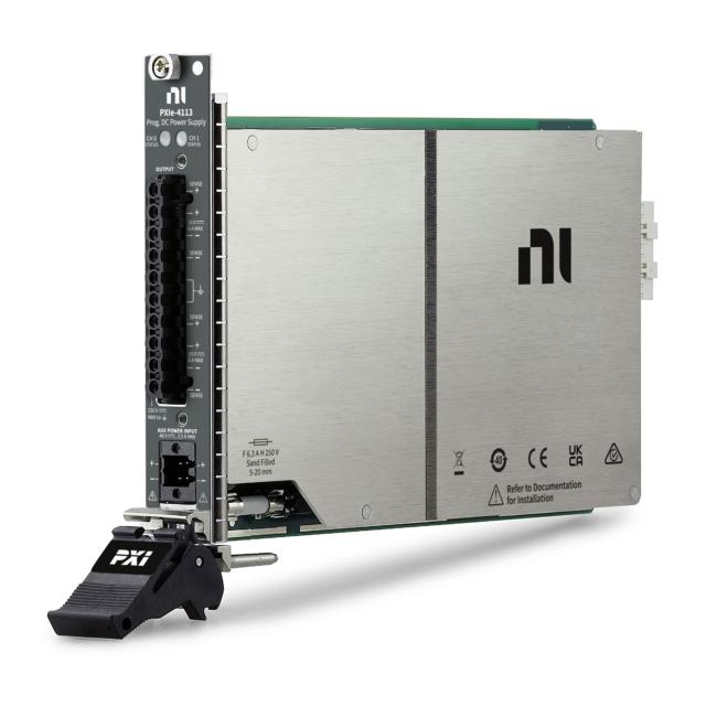 National Instruments PXIe-4113 PXI Programmable Power Supply front view