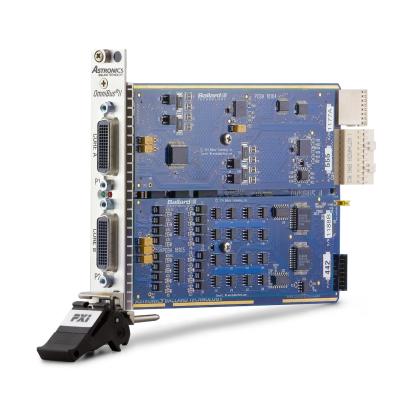 China National Instruments LV-222-555-442 PXI Avionics Multiprotocol Interface Module with 16 ARINC 429 Channels and 3 Months Warranty for sale