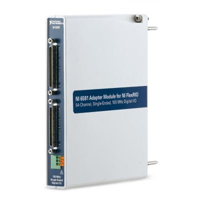China National Instruments NI-6581B Digital I/O Adapter Module with 54 Channels 50 Ohm Termination and 100 Mbits/s Data Rate for FlexRIO for sale