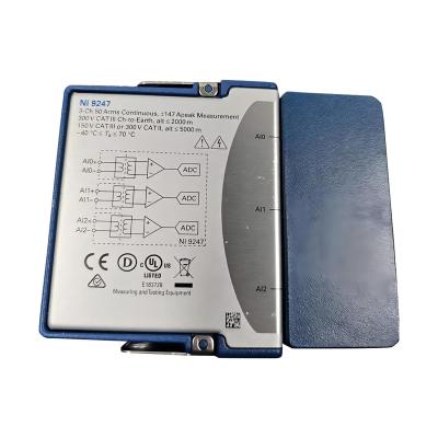 China National Instruments NI-9247 C Series Current Input Module with 3 Analog Input Channels 50 kS/s Sampling Rate for 1A and 5A Nominal CT for sale