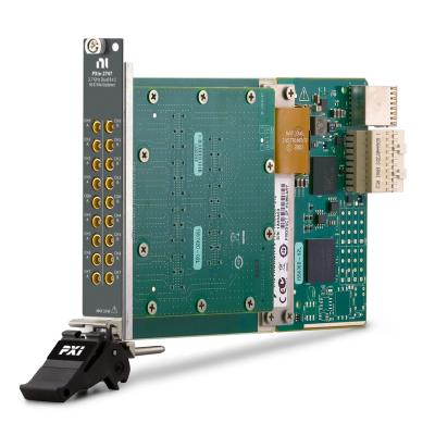 China PXIe-2747 RF Multiplexer Switch Module 30V With Dual 8x1 Configuration For 2.7GHz Routing for sale