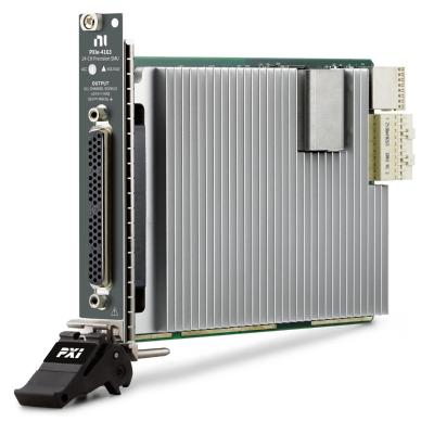 China National Instruments PXIe-4163 PXI Source Measure Unit with 24 SMU Channels ±24 V DC Voltage Range and 100000 S/s Measurement Speed for sale