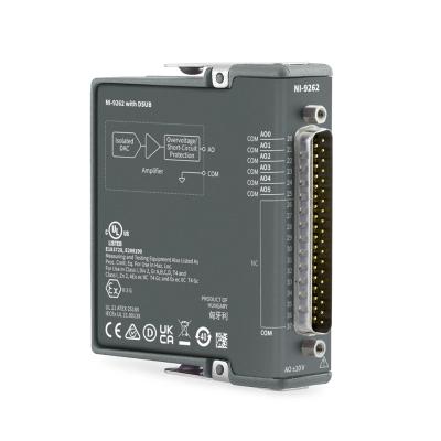 China National Instruments NI-9262 C Series Voltage Output Module with 6 Channels 1 MS/s per Channel and 16-bit Resolution for sale