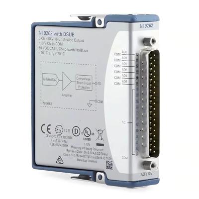 China National Instruments NI-9262 C Series Voltage Output Module with 6 Channels 1 MS/s per Channel and 16-bit Resolution for sale