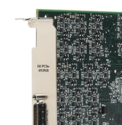 China National Instruments PCIe-6535B Digital I/O Device with 32 Bidirectional Digital Channels 10 MHz Clock Rate and 40 MB/s Throughput for sale
