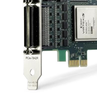 China National Instruments PCIe-7842 Multifunction Reconfigurable I/O Device with 16-bit Resolution 200 kS/s Sampling Rate and 96 Digital I/O Lines for sale