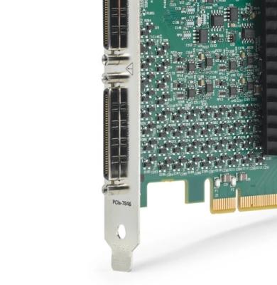 China National Instruments PCIe-7846 Multifunction Reconfigurable I/O Device with 500 kS/s Sampling Rate 8 Analog Input and 8 Analog Output Channels for sale