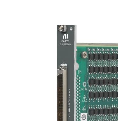 China National Instruments PXI-2533 256-Crosspoint 1-Wire PXI Matrix Switch Module with ±55 VDC for OEM Applications for sale