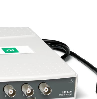 China National Instruments NI USB 5133 USB Digital Oscilloscope 8 Bit Resolution Dual Channel Input for sale