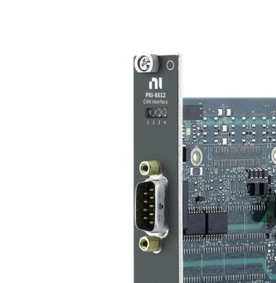 China National Instruments PXI-8512 High Speed CAN Interface Module with Flexible Data Rate and American Origin for sale