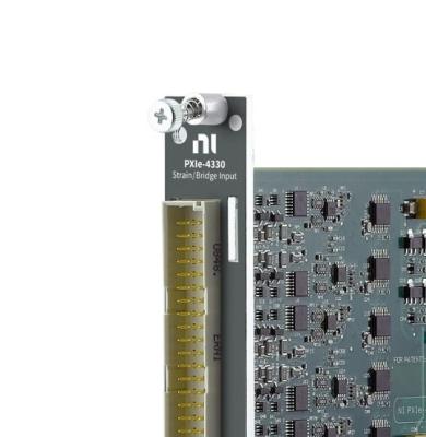 China National Instruments PXIe-4330 PXI Strain/Bridge Input Module with 8 Differential Analog Input Channels 24-bit ΔΣADC Resolution and ±100 mV/V Input Range for sale