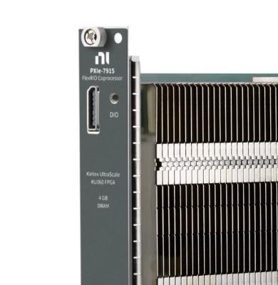 China Customizable National Instruments PXIe-7915 PXI FlexRIO Coprocessor Module with Kintex UltraScale KU060 FPGA and 60 DMA Channels for sale
