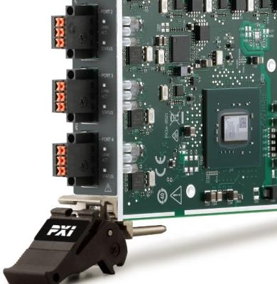 China Customized OEM Support National Instruments PXIe-8521 100BASE-T1 UTP PXI Automotive Ethernet Interface Module with 4 Ports and 802.1AS Master/Slave for sale