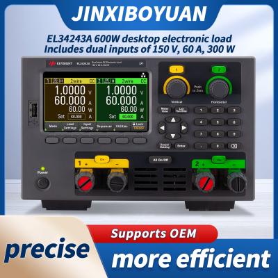 China Keysight & Agilent EL34243A 600W Dual Input Desktop Electronic Load with 150V 60A 300W Capability Made in America for sale