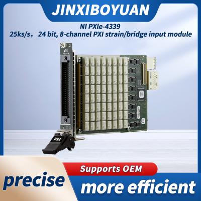 China OEM Customized National Instruments PXIe 4339 PXI Module Offering 8 Differential Analog Input Channels and 25.6 kS per Second Sampling Rate for Strain Bridge for sale