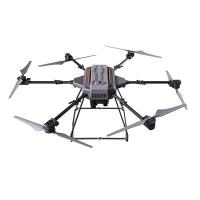 China Heavy Lift Fire Fighting Drone 100kg Payload 70min Endurance Carbon Fiber Six Rotor UAV for sale