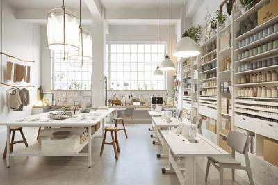 China Luxury Interior Designers London Retail Interior Design Safety for sale