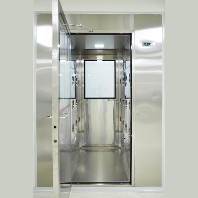 Modular Cleanroom Air Shower for Customized Size in Double Doors Interlock Design 0