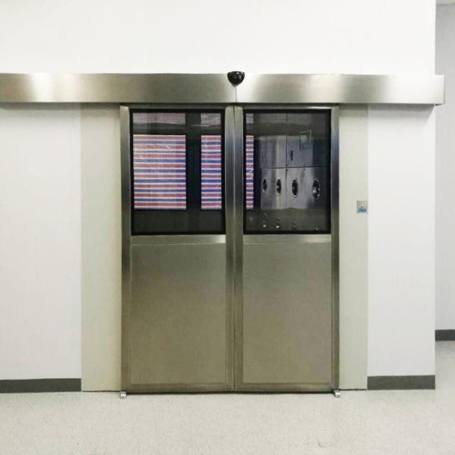 Modular Cleanroom Air Shower for Customized Size in Double Doors Interlock Design 1
